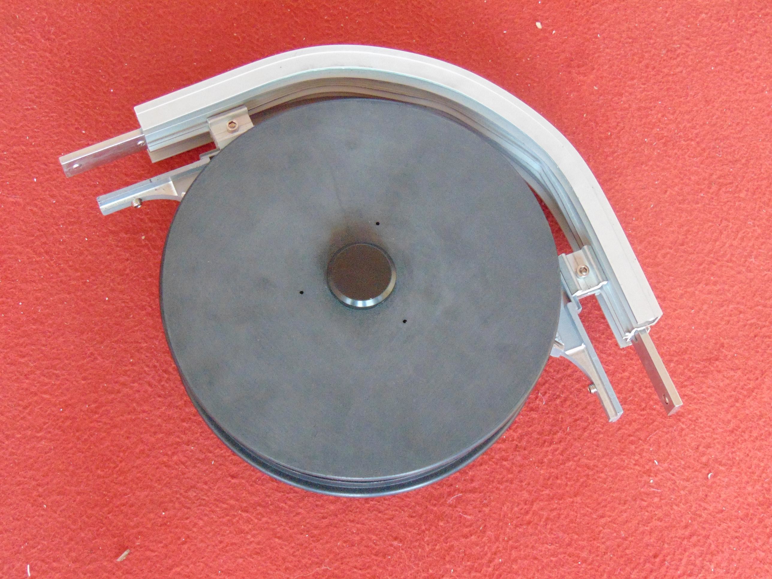 45BP Flexible conveyor horizontal wheel bends for 65mm flexible chains ...